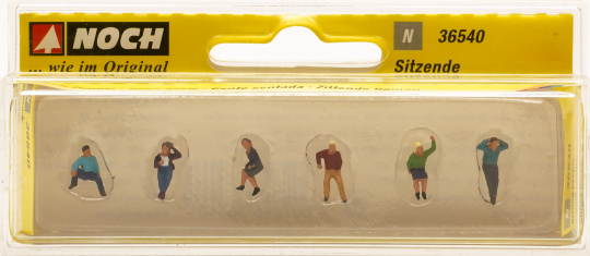 OXID eShop 6 | Noch 36540 (1:160) – Sitzende, 6 Figuren | purchase online