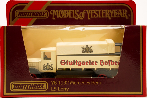 Gebrauchtemodellbahn | Matchbox Y-6 – Mercedes-Benz L5 Lorry ...
