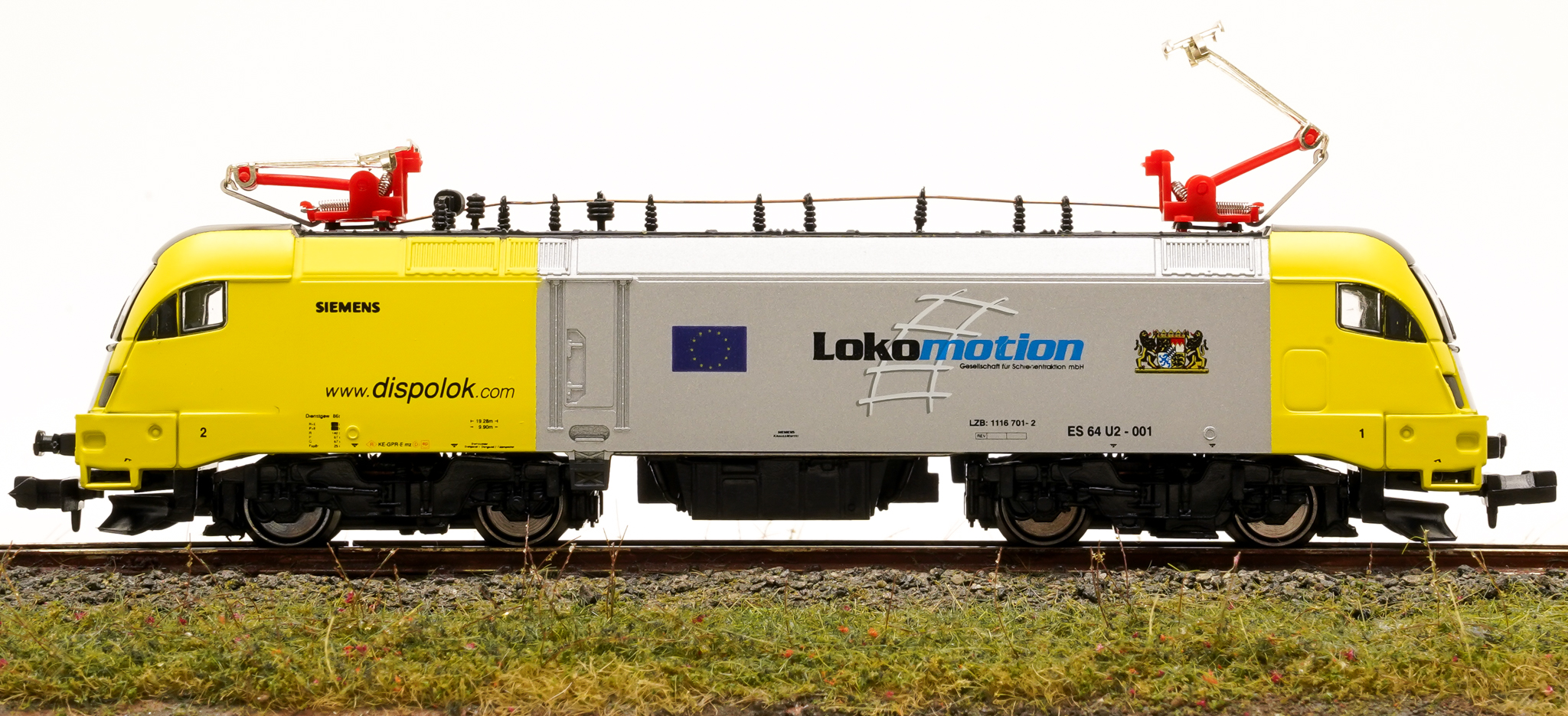 Gebrauchtemodellbahn | Hobbytrain 219674 (N) – Elektrolok BR 182 Taurus ...