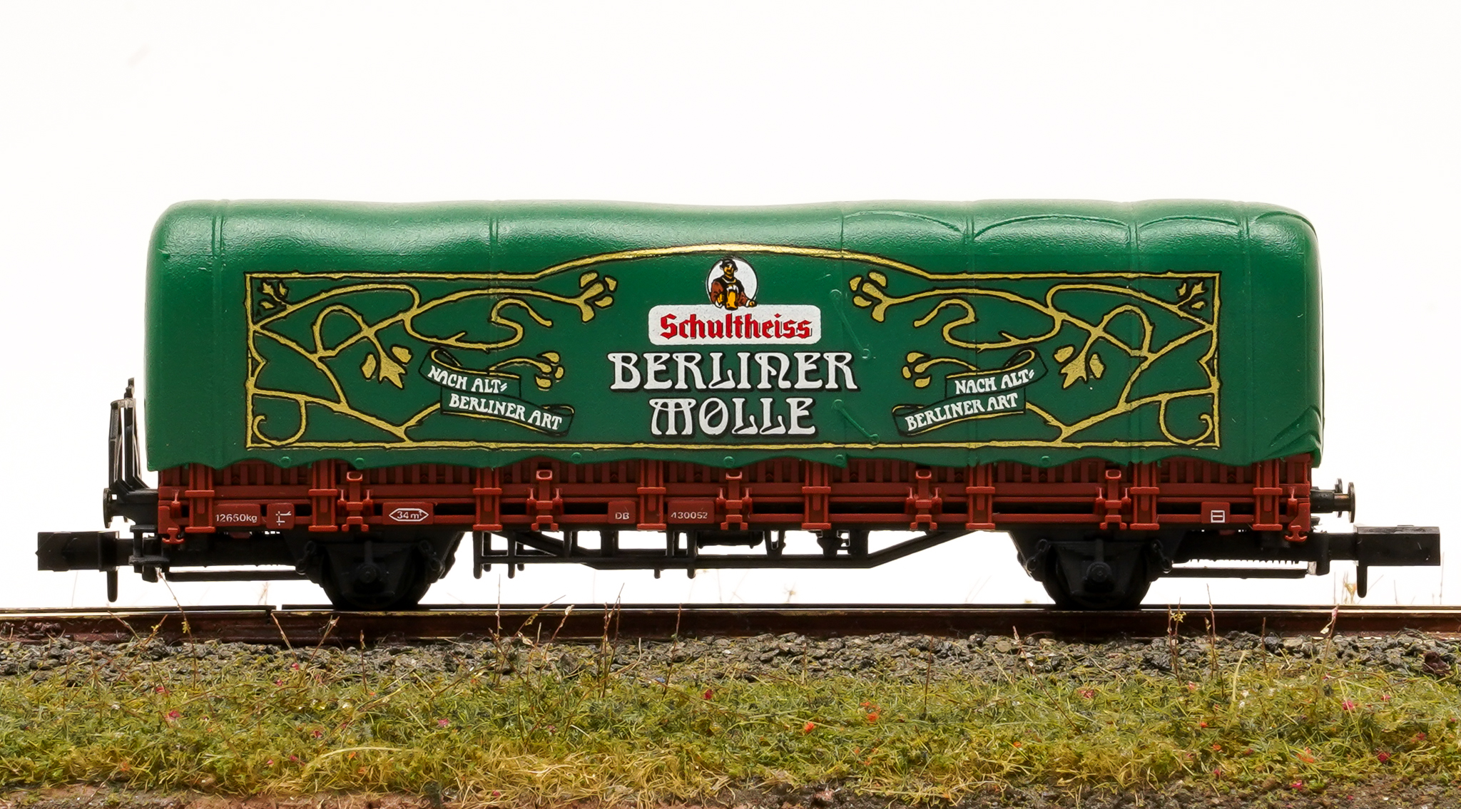 Gebrauchtemodellbahn Arnold 0156 Bierwagen Berliner Molle