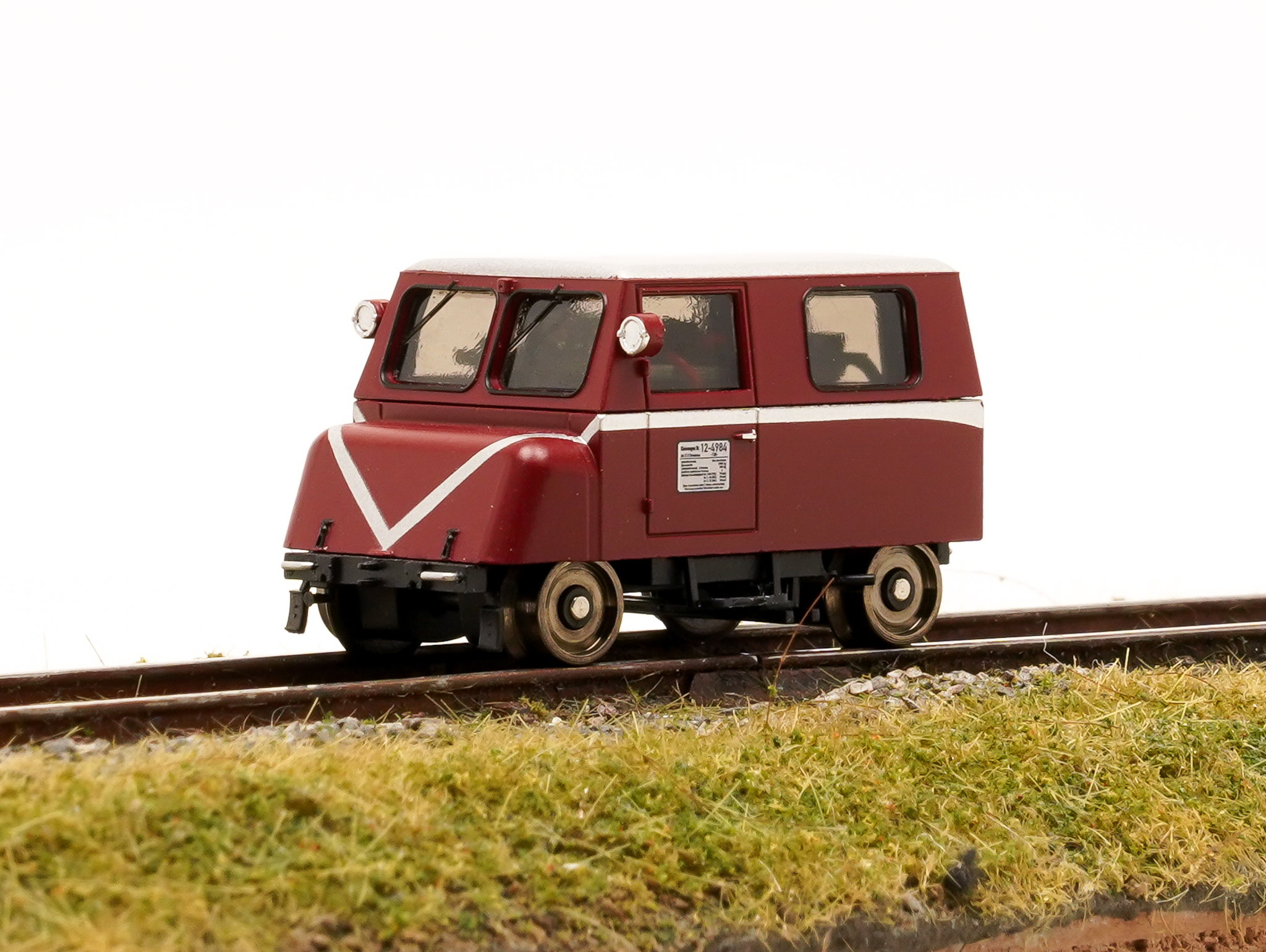 Gebrauchtemodellbahn | Modellbahn Union MU-H0-T12003 – Draisine KLV12 ...